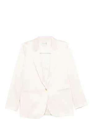 FORTE_FORTE Single-breasted Blazer Jacket - Multicolor