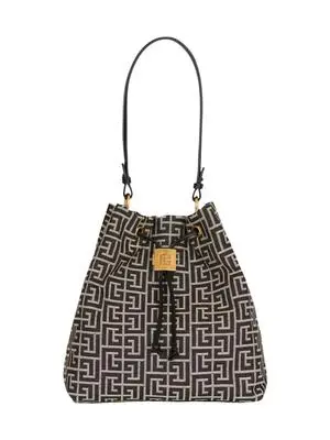 Balmain Sync Monogram Backpack - Multicolor