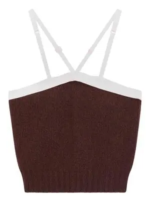 PRADA Prada Cashmere And Wool Knit Top