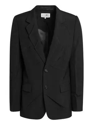 MAISON MARGIELA Wool-blend Jacket - Black