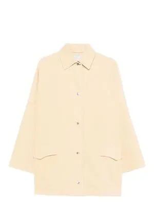 TOTEME TOTÊME Cotton Overshirt Jacket Multicolor