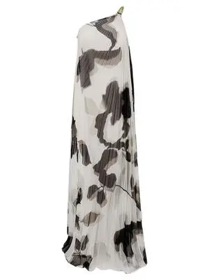 Max Mara MAX MARA Pleated Long Dress Multicolor