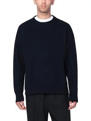 JIL SANDER Midnight Cotton T-shirt - Blue