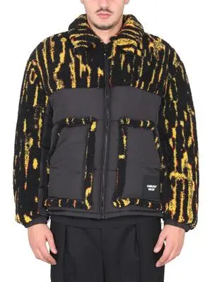 AMBUSH Printed Fleece Puffer Jacket - Yellow