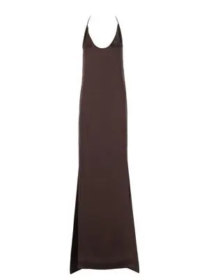 TOM FORD Long Silk Evening Dress - Brown