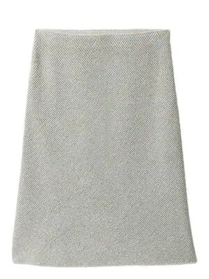 Miu Miu Lamé Skirt - Multicolor