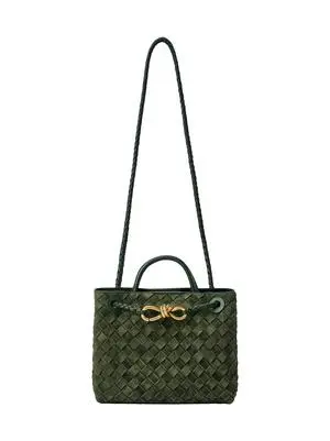 Bottega Veneta Small Andiamo Handbag - Green