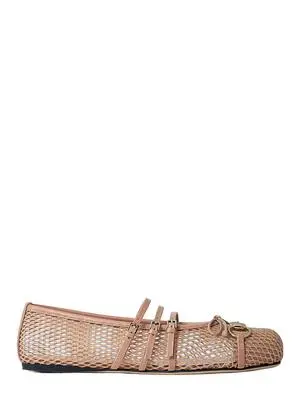 Gucci Horsebit Ballerina Flats - Pink