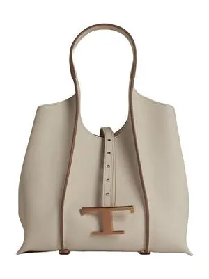 TOD'S Timeless' Mini Bag In Leather - White