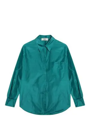 Fendi Silk Shirt - Blue
