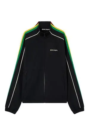 Palm Angels Full Zip Fastening Sweatshirt - Black