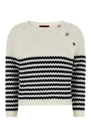 Gucci Embroidered Cotton Sweater - Multicolor