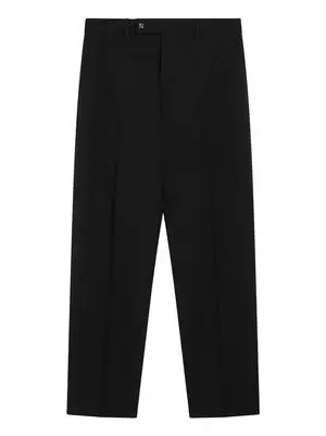 Fendi Wool Trousers - Black