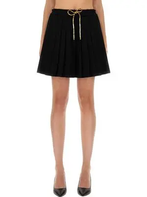 Versace Cotton Skirt - Black
