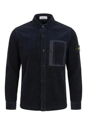 Stone Island Organic Cotton Corduroy Shirt - Multicolor
