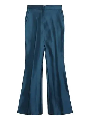 Fendi Duchess Satin Trousers - Blue