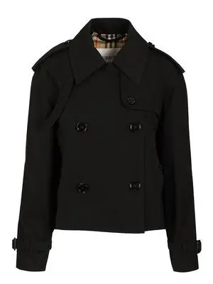 Burberry Mayfair Trench Jacket - Black
