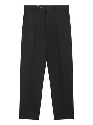 Fendi Wool Trousers - Brown