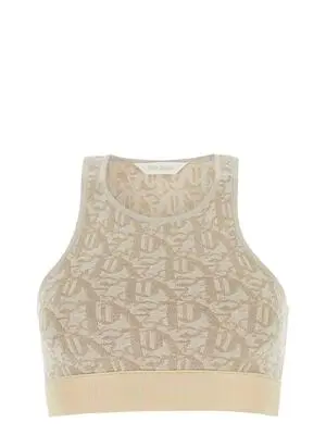 Palm Angels Embroidered Viscose Blend Top - Multicolor