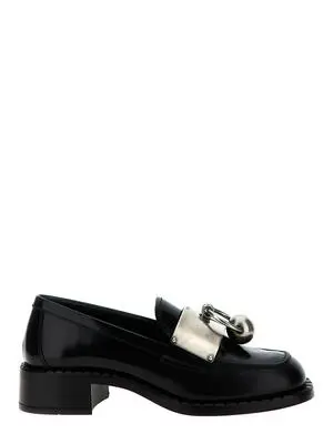 Prada Piercing Loafers - Black