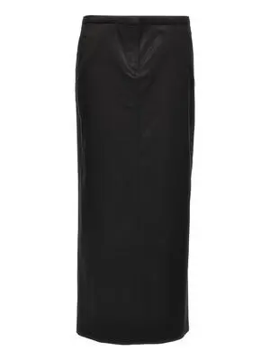 TOTEME Straight Skirt - Black