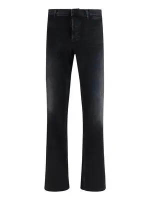 Gucci Stretch Cotton Jeans - Black
