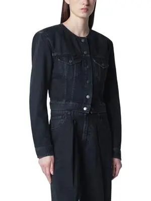 HAIKURE Haikure Shirley Bull 44 Cropped Jacket Women Gray