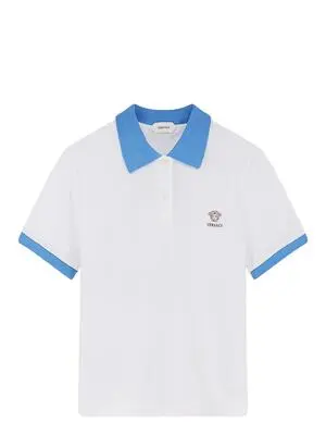 Versace Cotton Polo Shirt - Multicolor