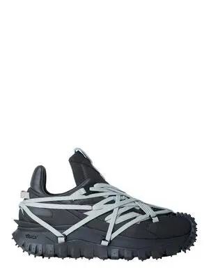 Moncler Rick Owens Trailgrip Megalace Sneakers - Gray