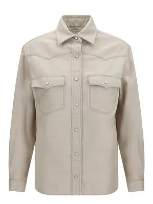 Fendi Selleria Denim Western Shirt - Multicolor