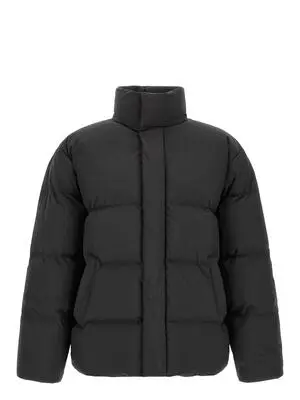 Saint Laurent High Neck Down Jacket - Black