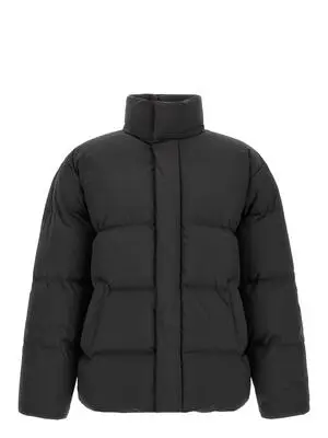 Saint Laurent High Neck Down Jacket - Black