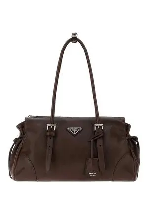 Prada Prada Women Handbag Woman Prada Brown