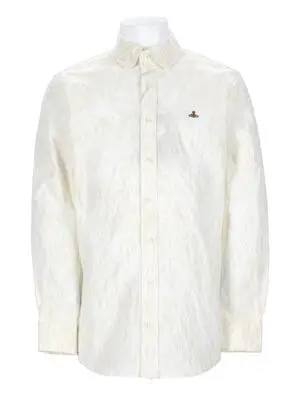 VIVIENNE WESTWOOD Camicia Krall A Due Bottoni - Cream
