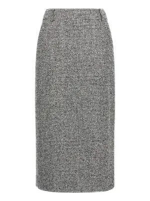 ERMANO SCERVINO ERMANO SCERVINO Wool Blend Longuette Skirt
