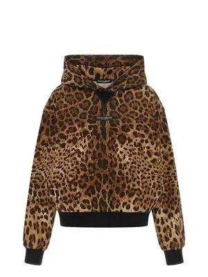 Dolce & Gabbana Leo' Hoodie - Brown