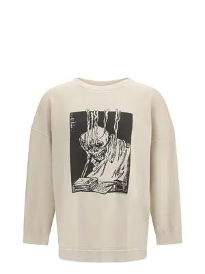 Our Legacy Angry Fan Mail Oversized Graphic Sweatshirt - Multicolor