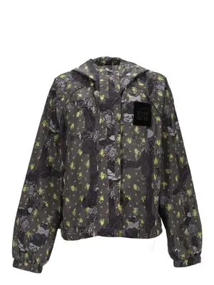 GANNI GANNI Printed Lightweight Nylon Jacket Multicolor