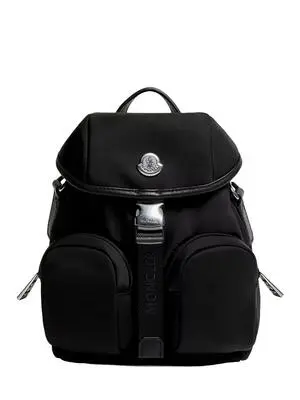 Moncler Trick Nylon Crossbody Bag With Logo Patch On The Front - Multicolor