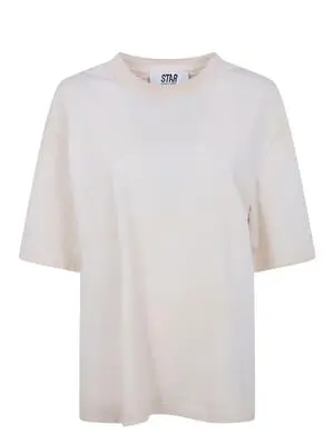 GOLDEN GOOSE Logo Cotton T-shirt - Multicolor