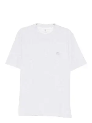 BRUNELLO CUCINELLI Brunello Cucinelli Men Logo Cotton T-Shirt