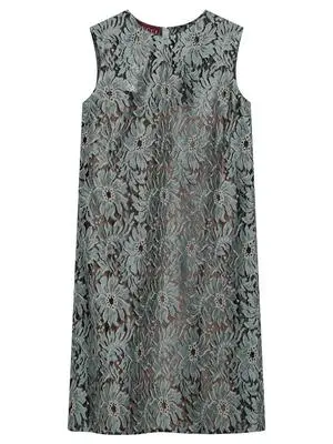 Gucci Sage Floral Lace Dress - Green