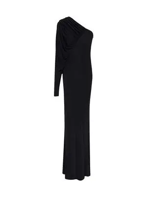 Saint Laurent Sustainable Viscose Dress - Multicolor