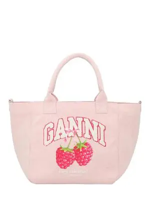 GANNI Small Tote Bag - Pink