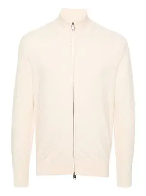 Brioni Zip Up Knitwear - Multicolor