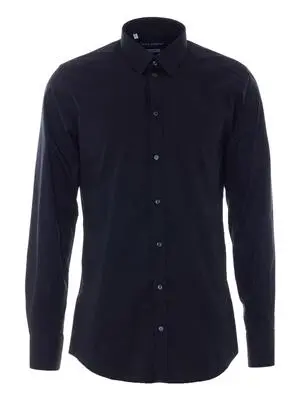 Dolce & Gabbana Gold Stretch Shirt - Black