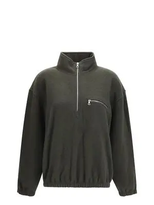 RIER Polar High-neck Zip Jacket - Green