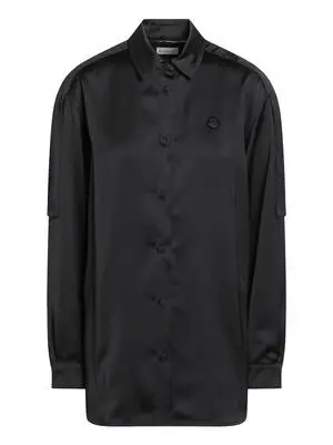 MONCLER X EDWARD ENNINFUL Viscose Long-sleeve Shirt - Black
