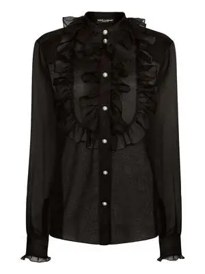 Dolce & Gabbana Organza Shirt - Multicolor