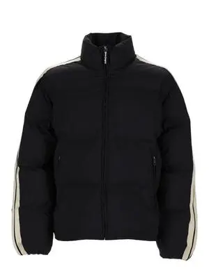 Palm Angels Padded Logo Jacket - Black